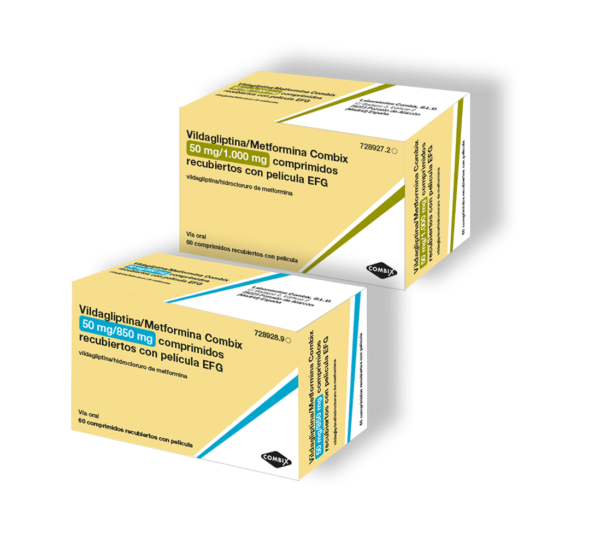 Vildagliptina/Metformina COMBIX EFG – Laboratorios Combix